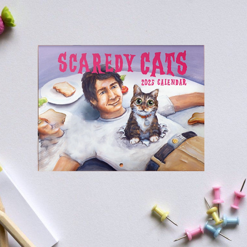 Scaredy Cats 2025 Monthly Calendar – TIMELESS-SUPPLY